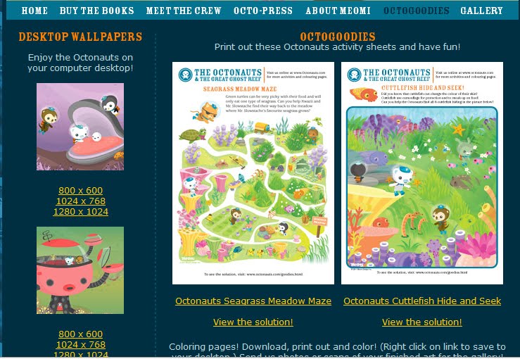 zakka life: The Octonauts Coloring Pages