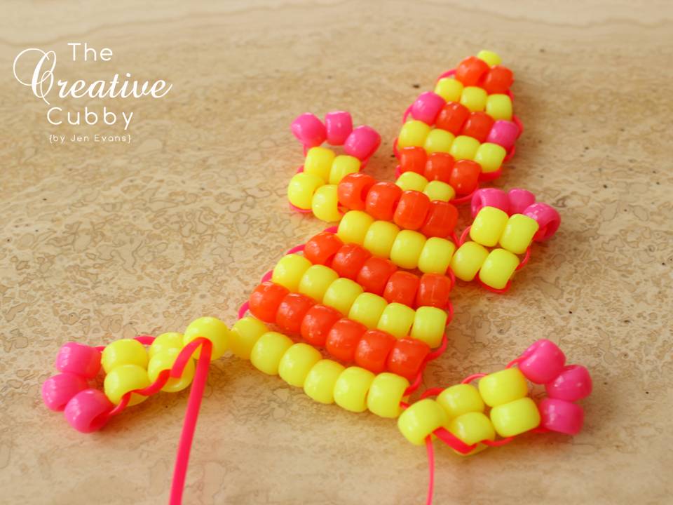 The Creative Cubby: Beaded Lizards