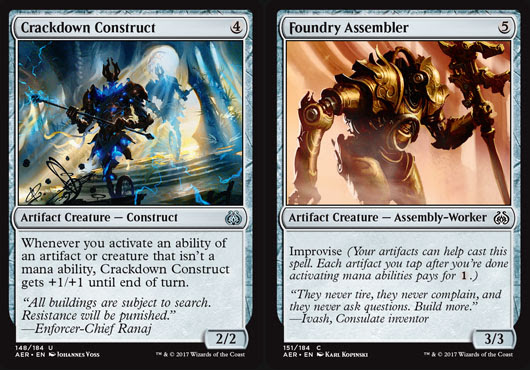 Magic the Gathering Adventures: Aether Revolt Review: Artifacts