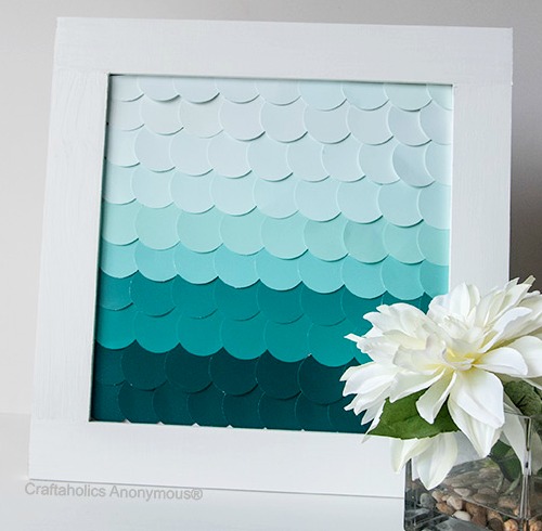 Fish Scale Wall Art Inspired by the Sea