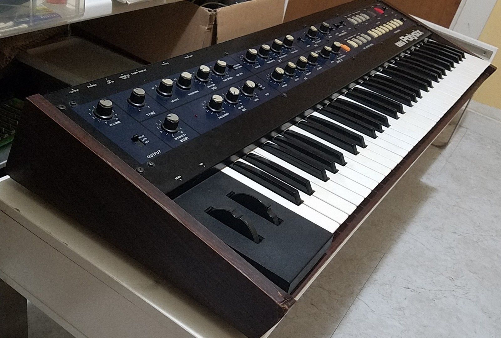 MATRIXSYNTH: Korg Polysix Vintage Analog Polyphonic Synthesizer w/ SSM ...