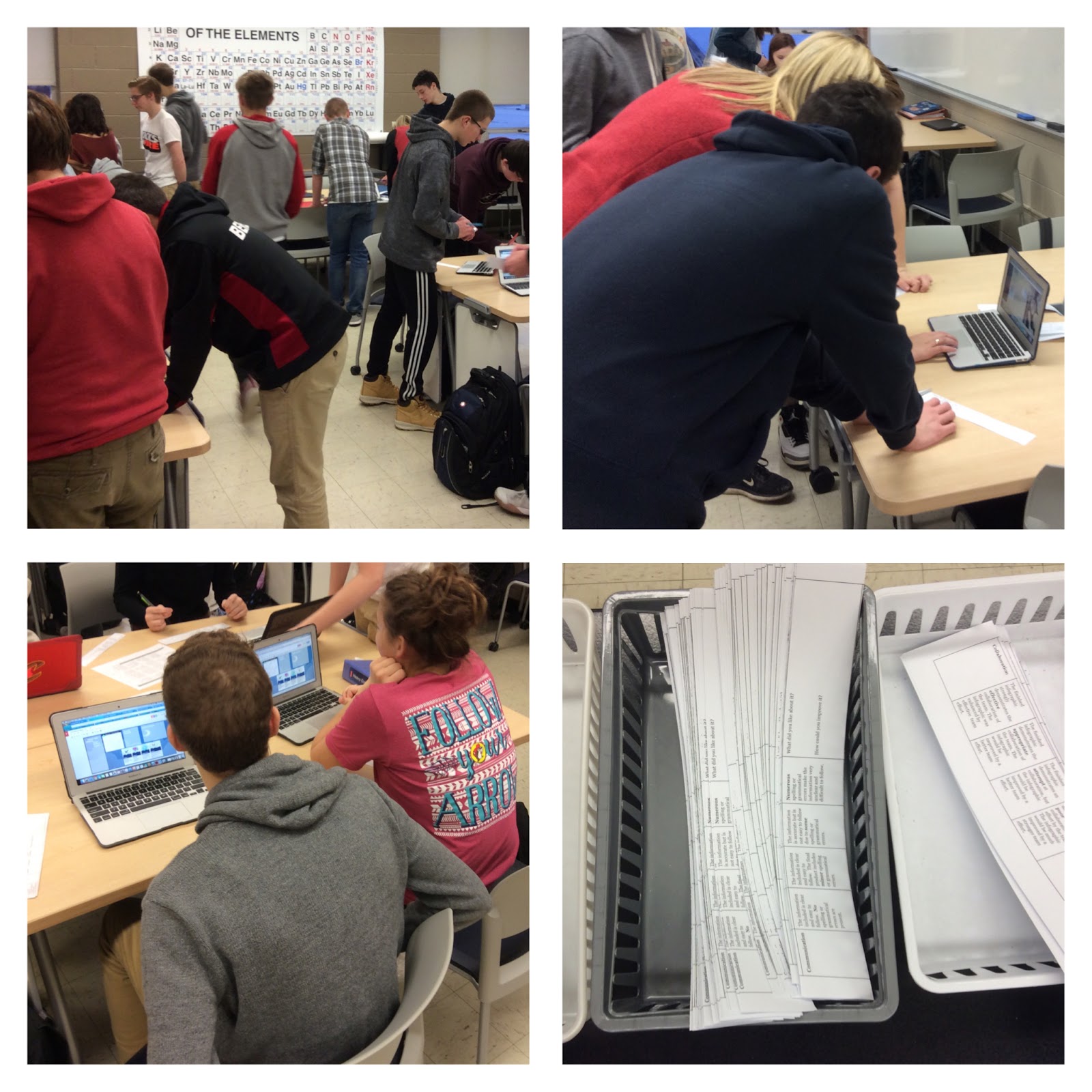 A Lever and a Place to Stand: Keeping our Chemistry PBL Relevant: Week 4