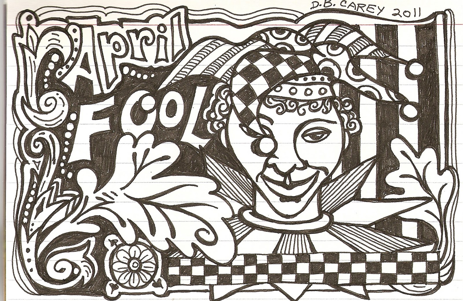 Art Beneath the Cottonwoods: Jokers and Jesters for April Fool's Day