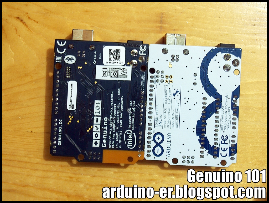 Arduino-er: Genuino 101 Open Box, and examples Arduino-er: Genuino 101 Open Box, and examples