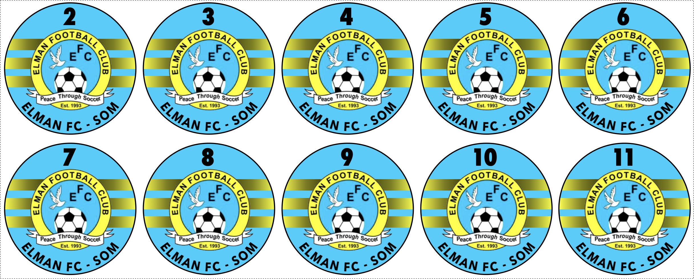 Mika - Escudinhos para Botões: SOMÁLIA