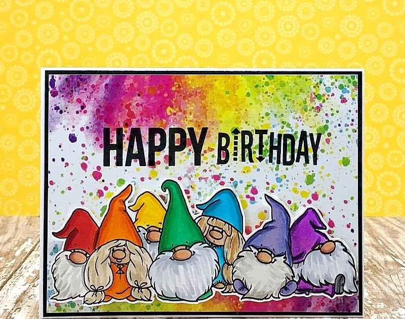 A Gnome Rainbow Party | Embellish Craft Love