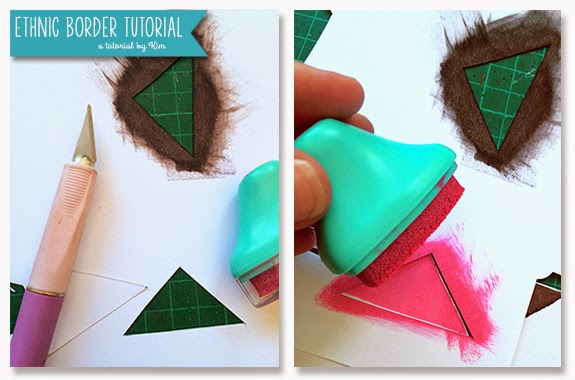kim watson ★ design ★ papercraft: Going Native + a Tutorial