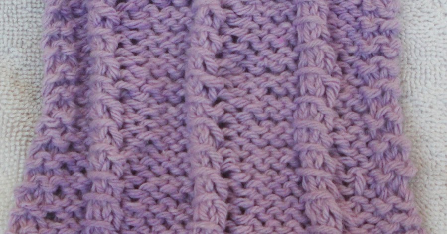 Knitting Swatches: July 2019 Swatch - Wrapped Rib Swatch