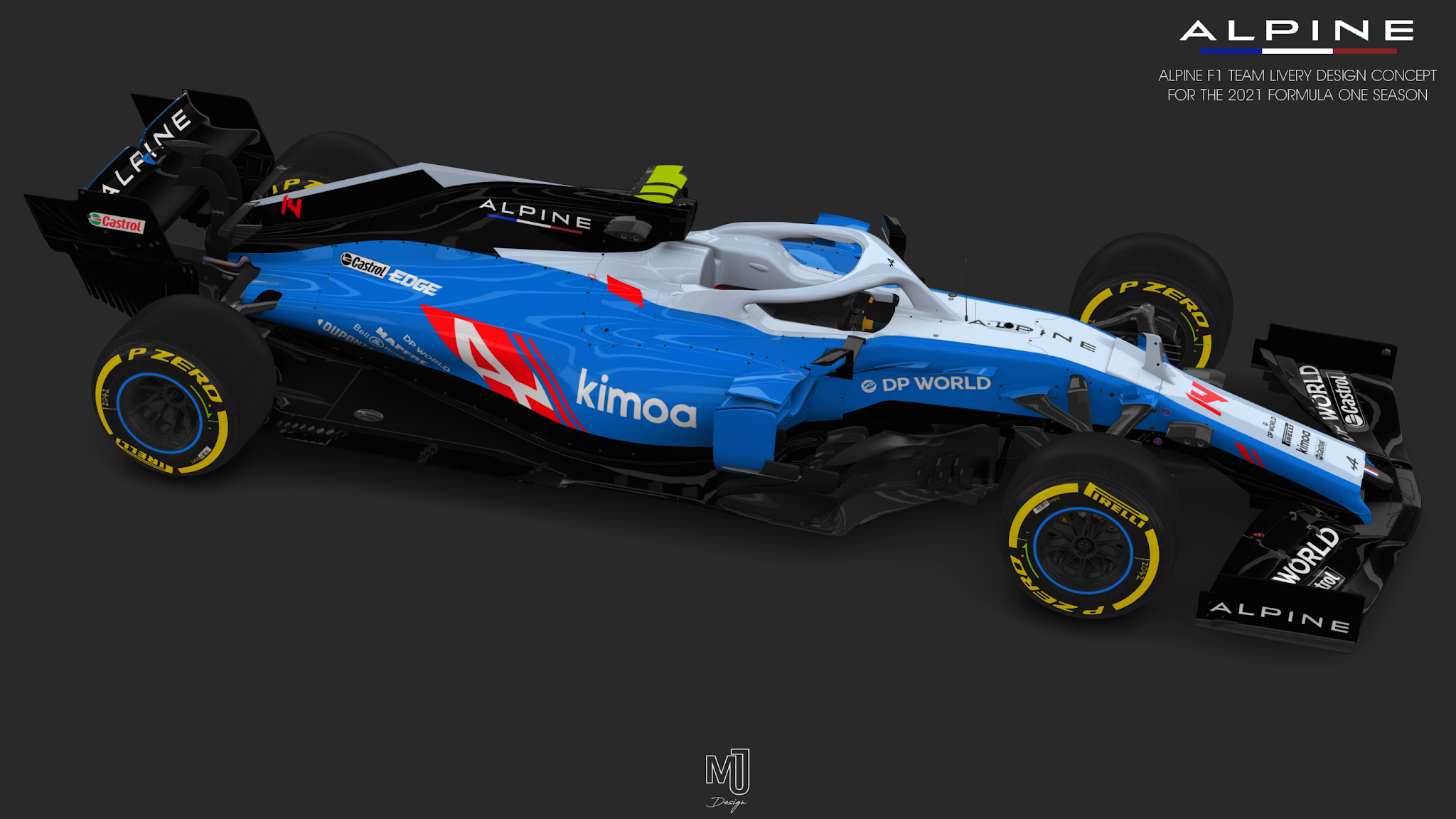 Las Mejores Decoraciones de Alpine F1 Team