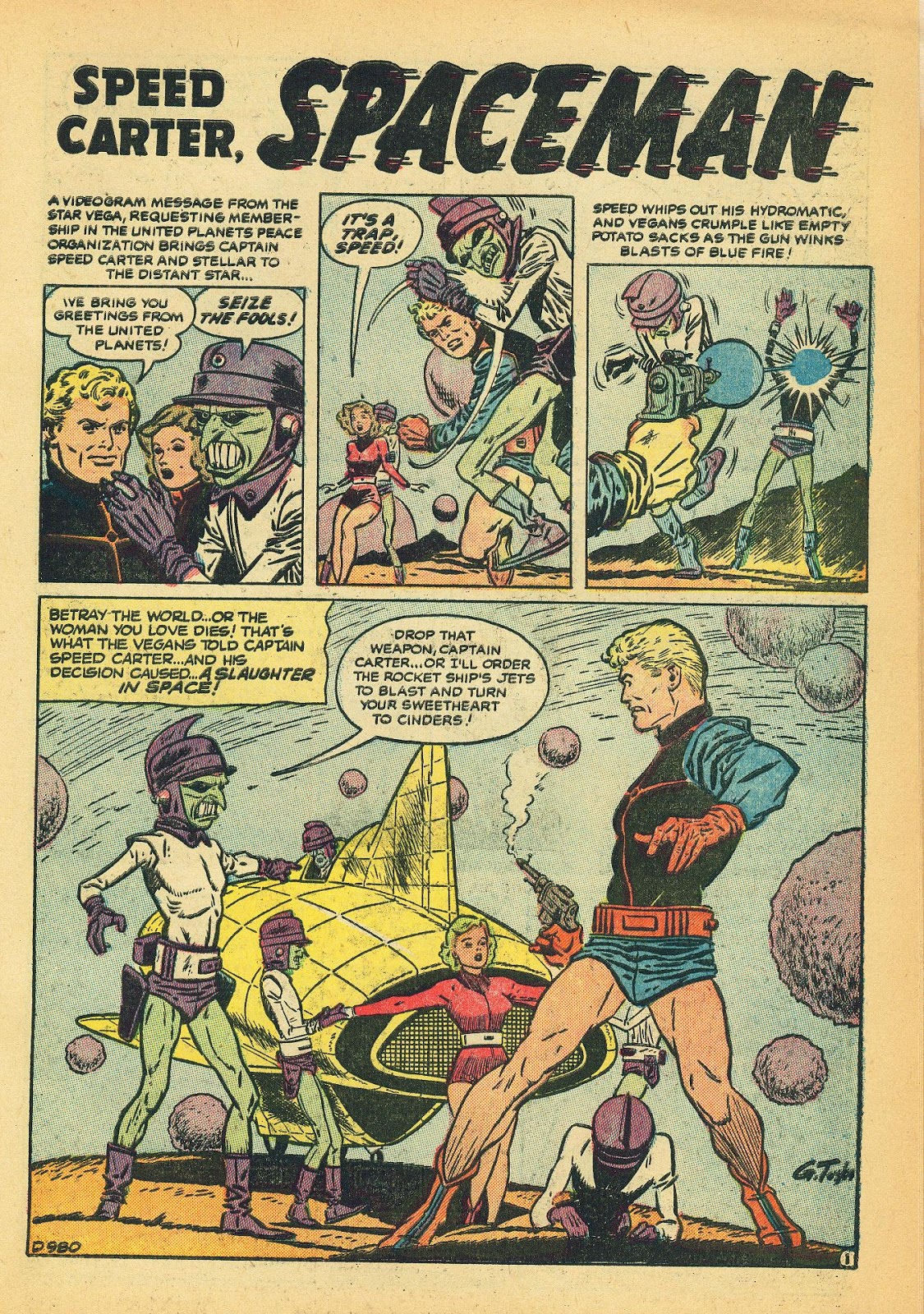 Saved From The Paper Drive: Saturday Morning Comics~Spaceman