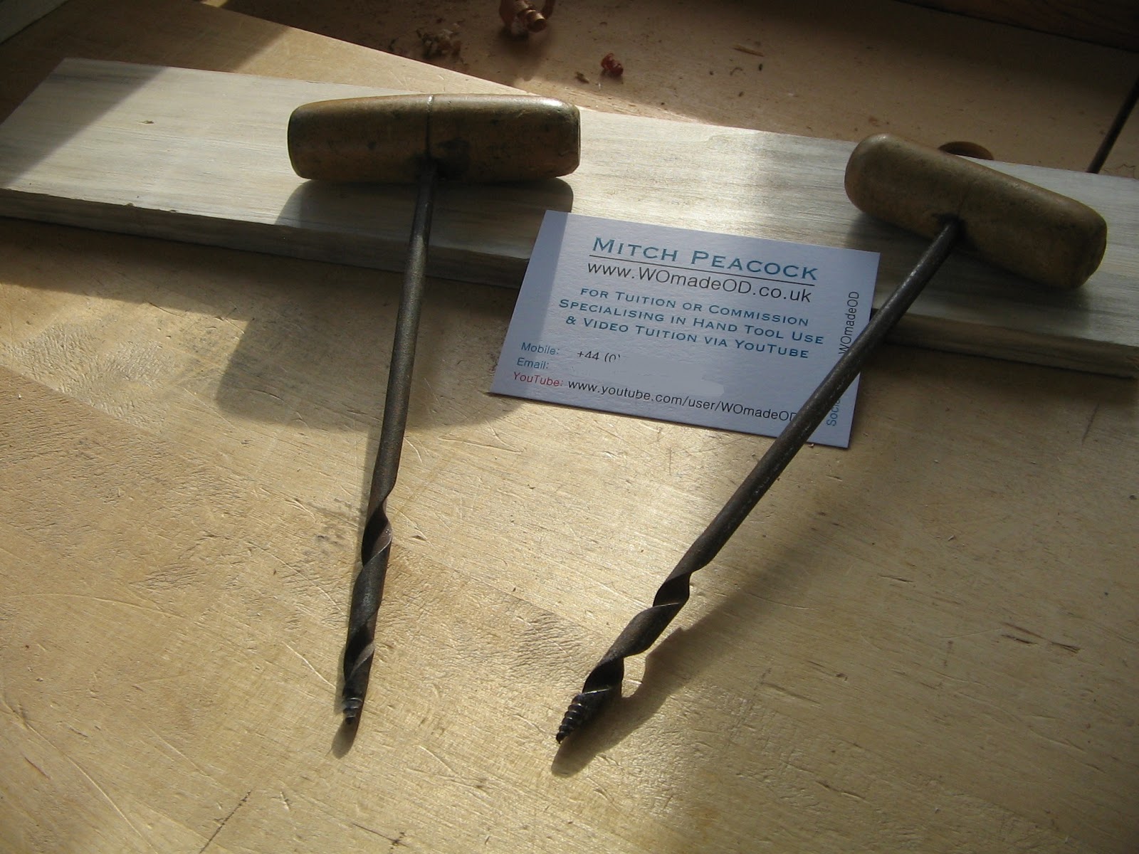 Get Into Woodworking: Boring Tools