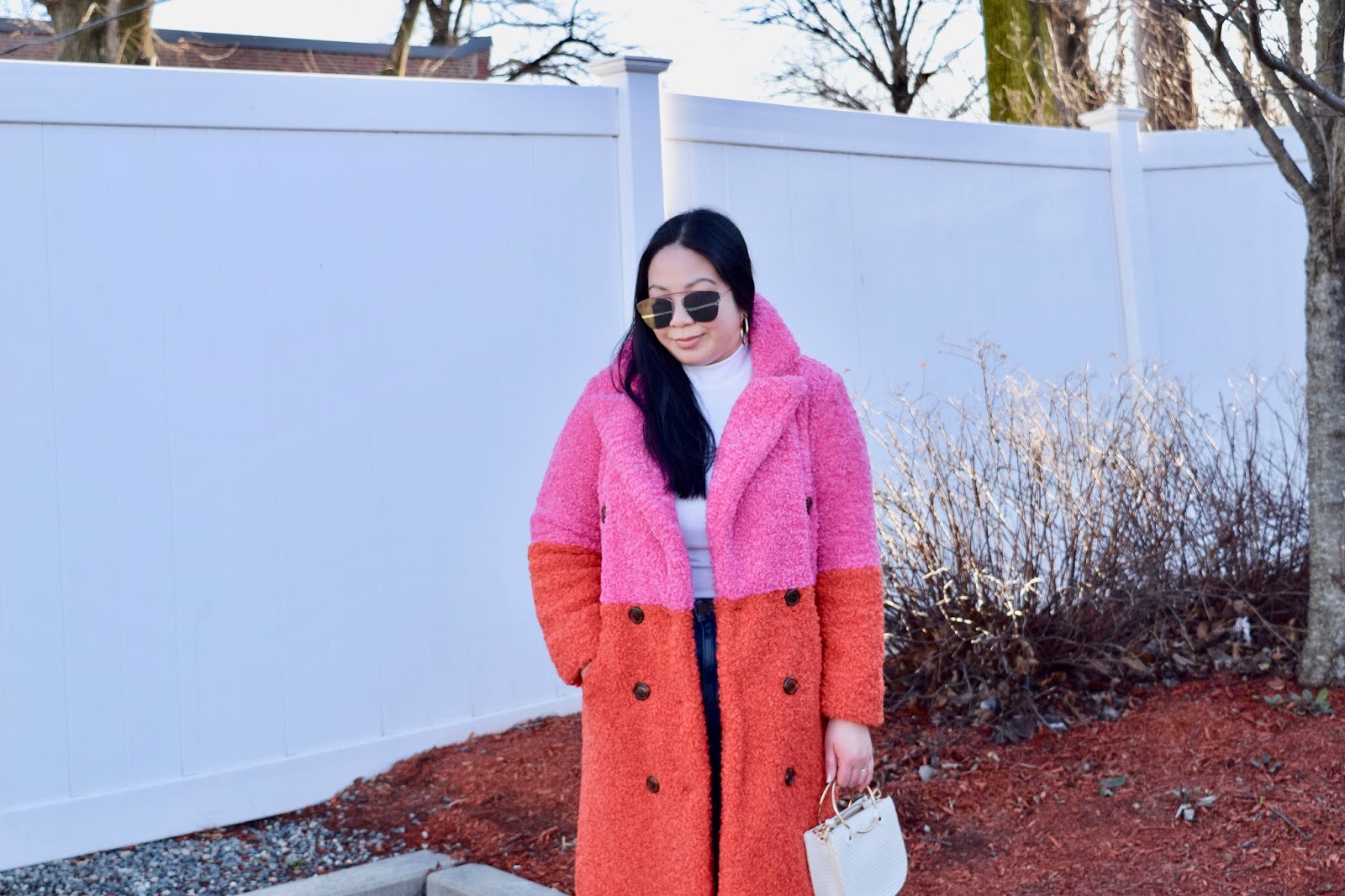 HOW TO STYLE A COLOR BLOCK COAT | Styling with Nina