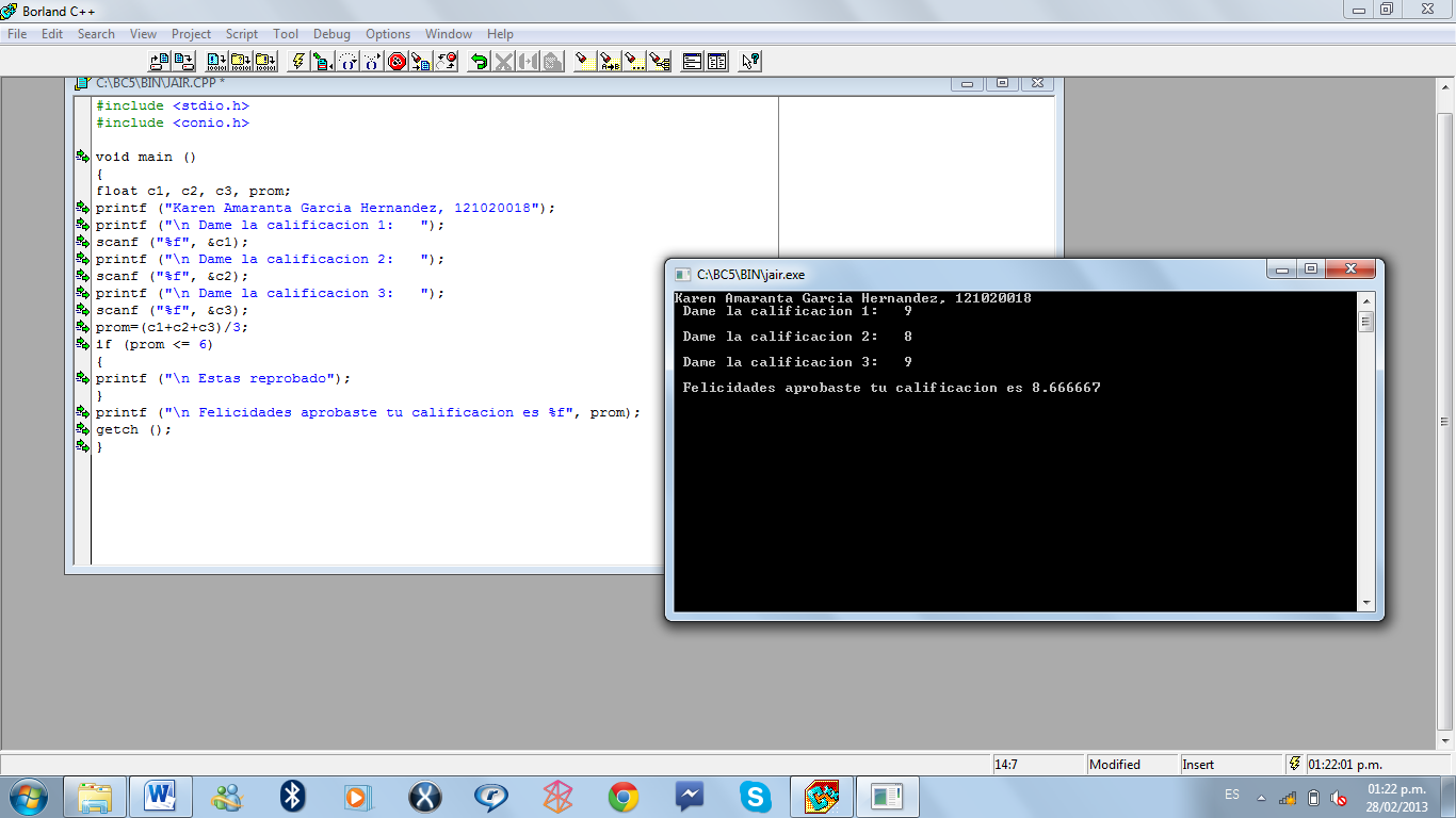 Algoritmos Y Programación: Práctica 2 - Unidad 3 Algoritmos Y Programación: Práctica 2 - Unidad 3