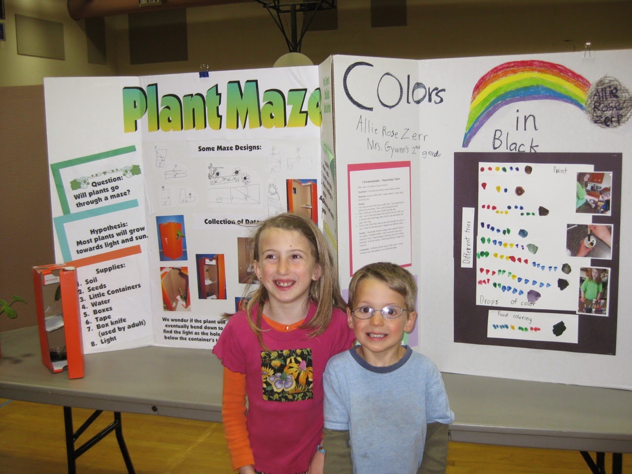 SCIENCE FAIR DISPLAY ~ Teacher Adriana Gomez