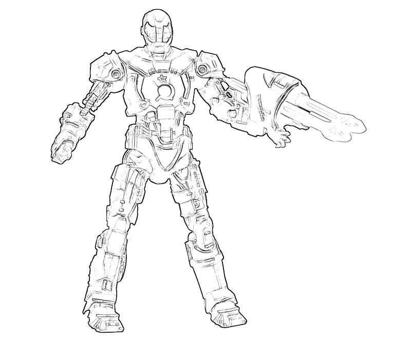 Power Man Coloring Pages