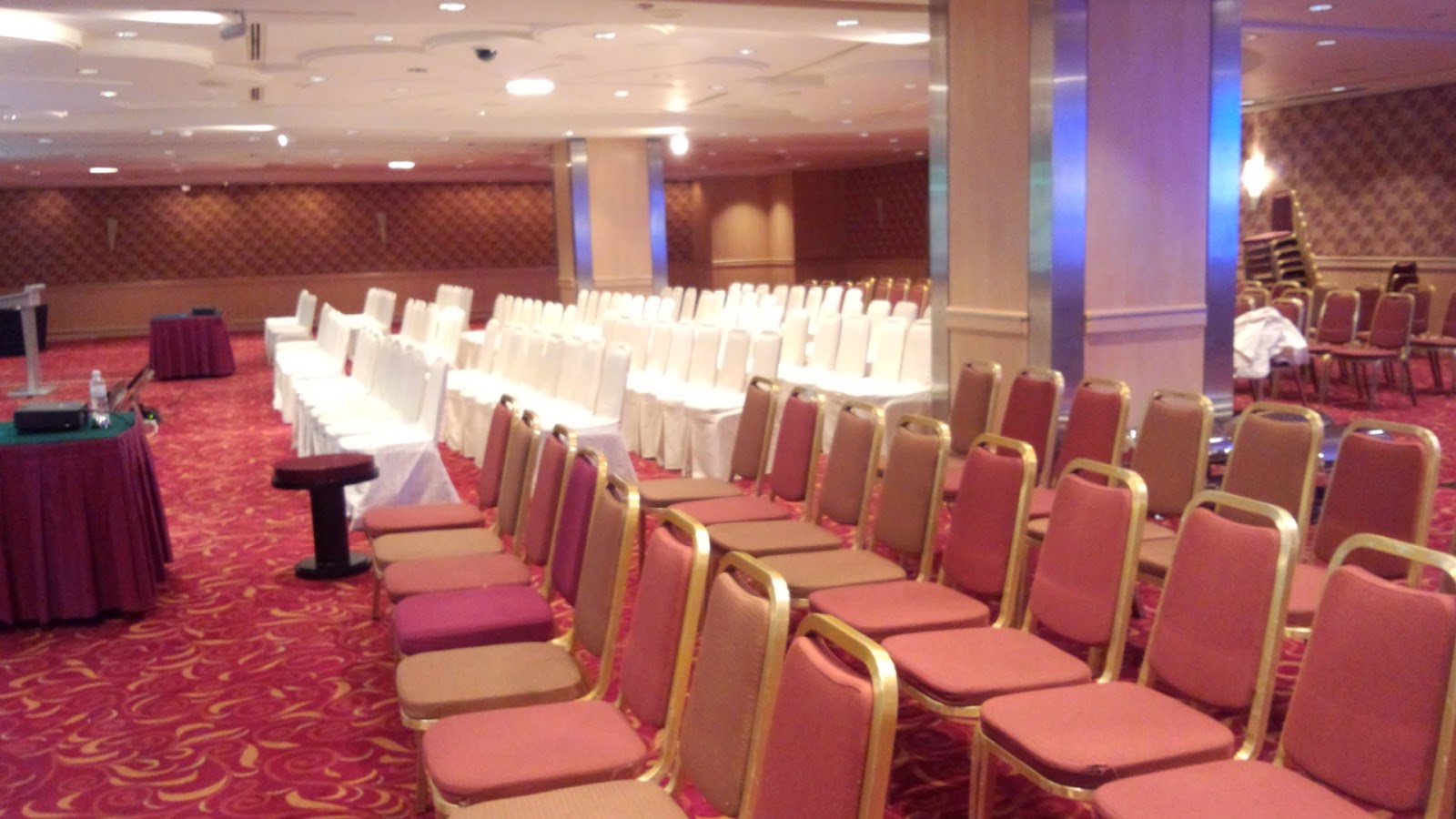 bouncing around in everyday life: fairmont atrium ballroom