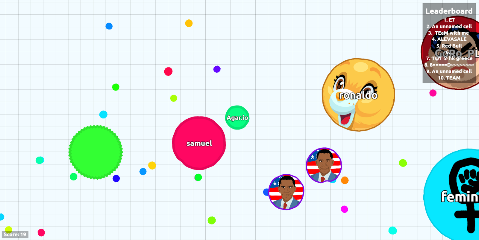 Agar Io Wallpaper Family