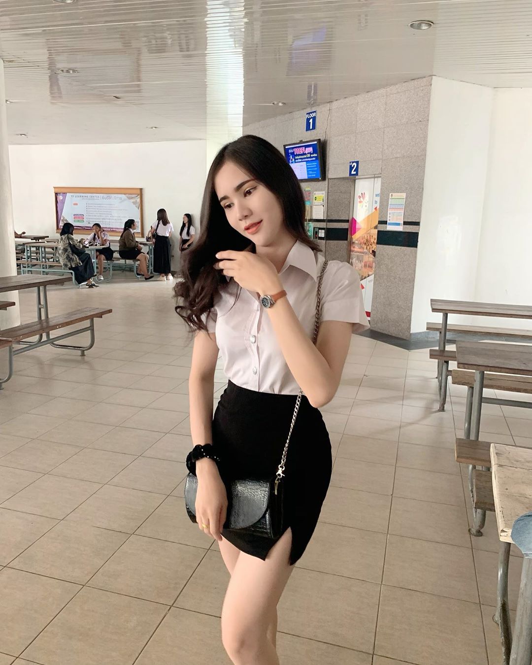 Tulip Chayada – Most Beautiful Thailand Transgender in School Uniform ...