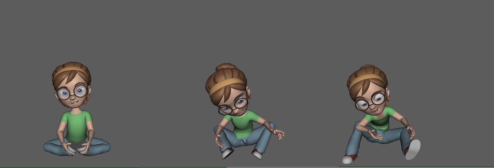 Ant Faulkner: Minor: Key Poses and Inbetweens