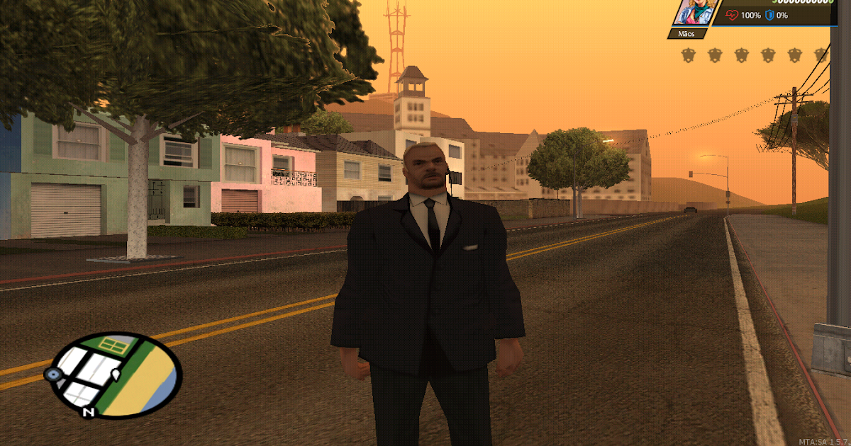 MTA:SA - SISTEMA DE HUD COM AVATAR