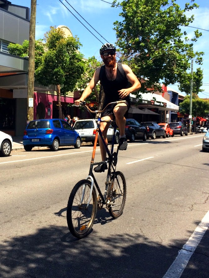 The amazing adventures of Cazzbo: Push bikes, plucky and practical.