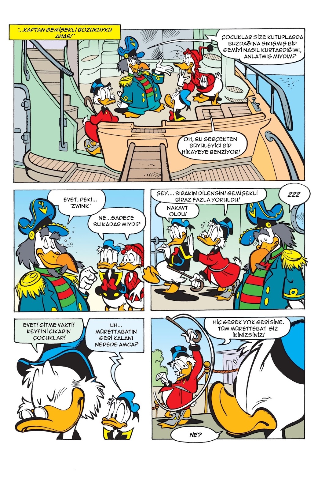 Donald DUCK Varyemez : Kaynak Çizgi diyarı : LOBADOR Paylaşımı