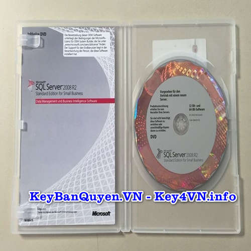Mua bán key bản quyền SQL Server 2008 R2 Standard.