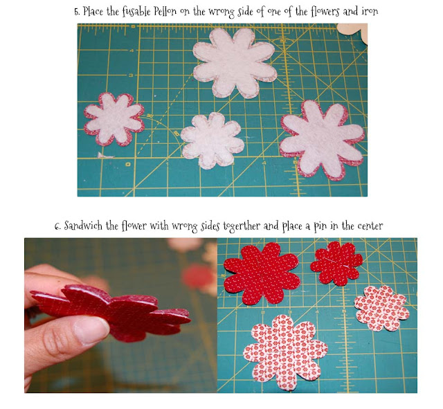Mamita's Next Thing: Flower Barrettes {tutorial}