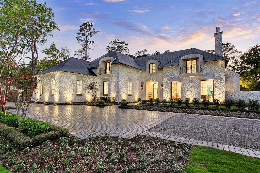 Newly Built 12,000 Square Foot French-Inspired Mansion In Houston, TX ...