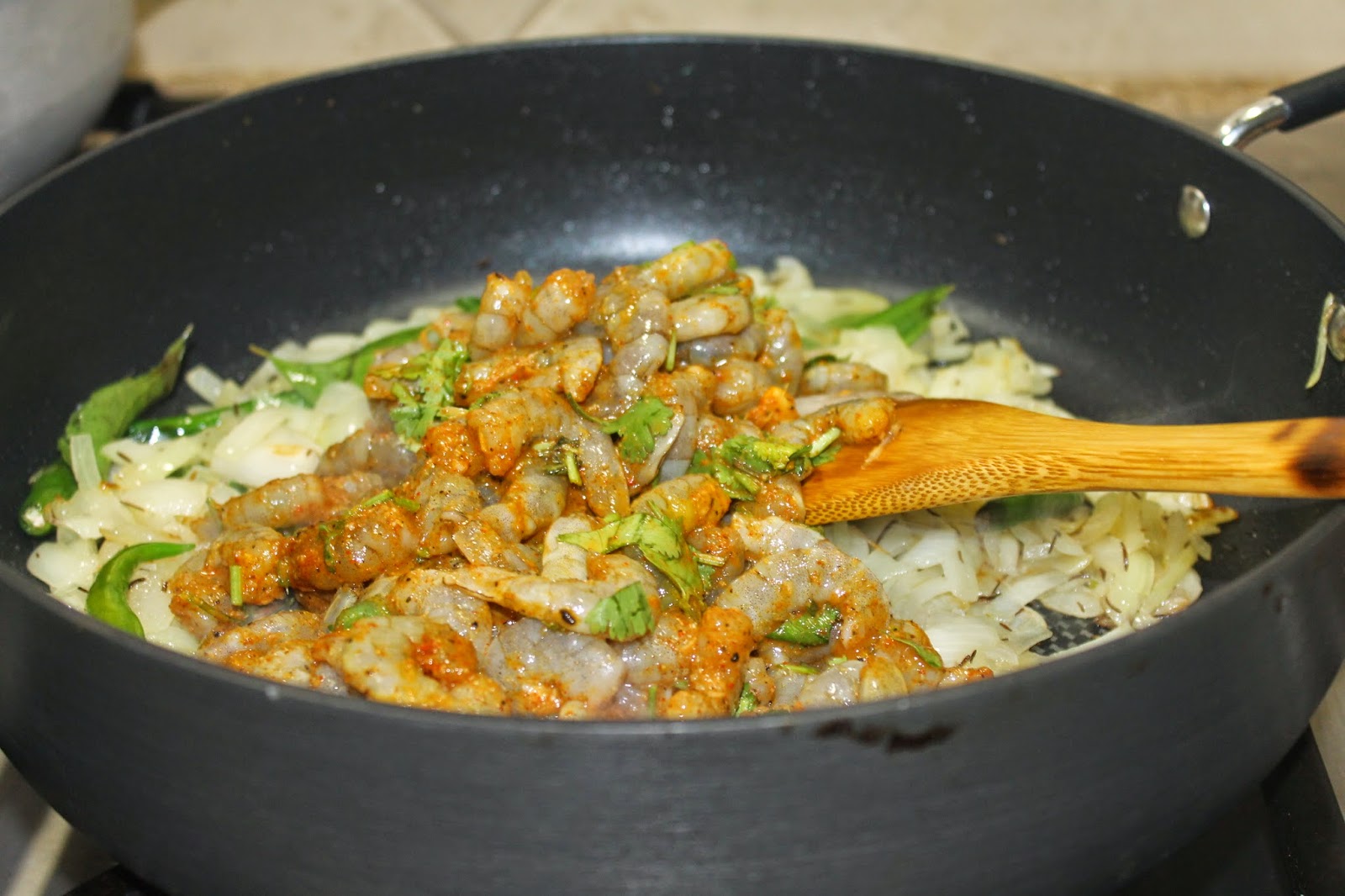 VineelaSiva: Shrimp /Prawn Biryani