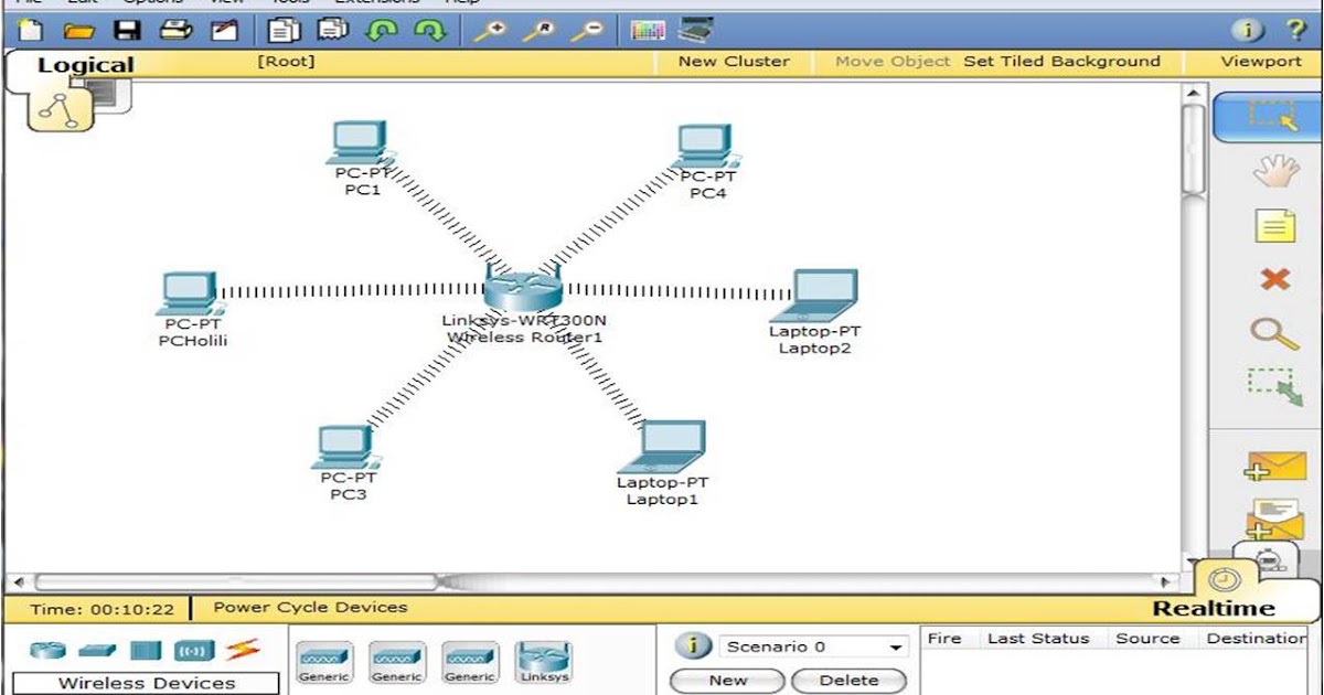 Simulasi Membuat Jaringan Lan Dan Access Point Pada Cisco Packet Tracer ...