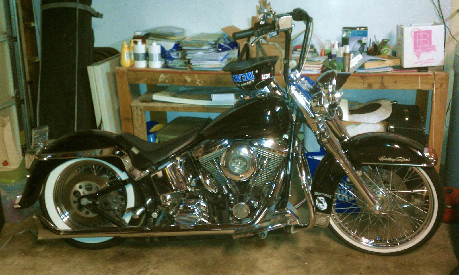 STYLISH KUSTOMS: For Sale or Trade - 1992 Harley Heritage Softail...