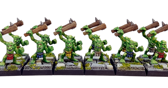 Left Handed Panzerfaust: Warhammer Quest Snotlings
