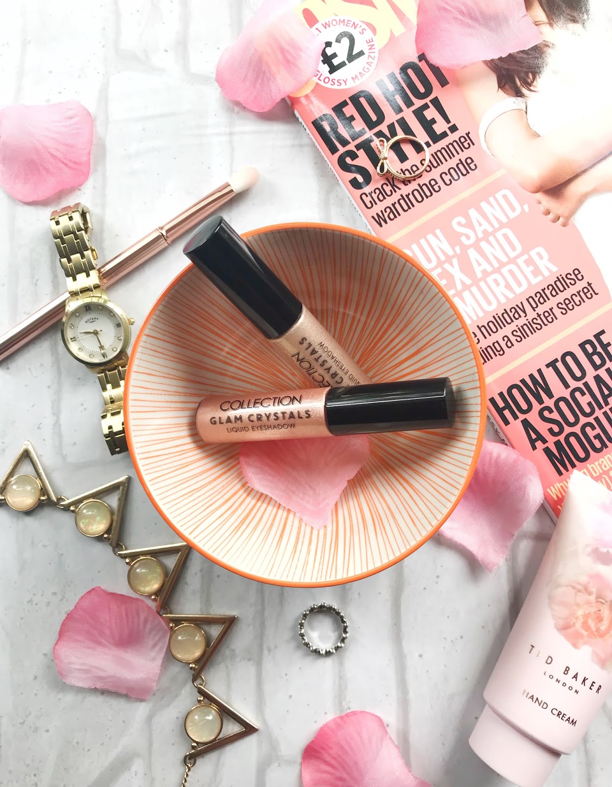 Review: Collection Glam Crystals Liquid Eyeshadow's! [ Beauty Obsessed ]