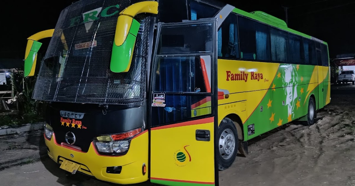 Tarif bus Family Raya semua Rute