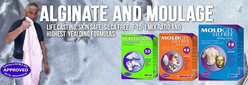 Alginate Molds Need Locking Keys | Casting and Creating Modeling Work ...