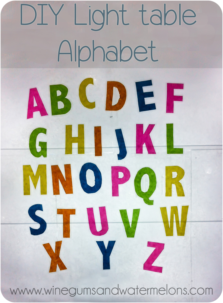 10 Ways to Learn the Alphabet on the Light Table | And Next Comes L ...