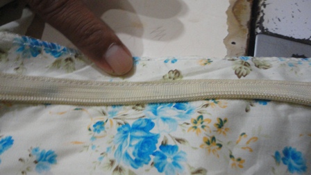 cara memasang resleting jepang menggunakan mesin jahit besar