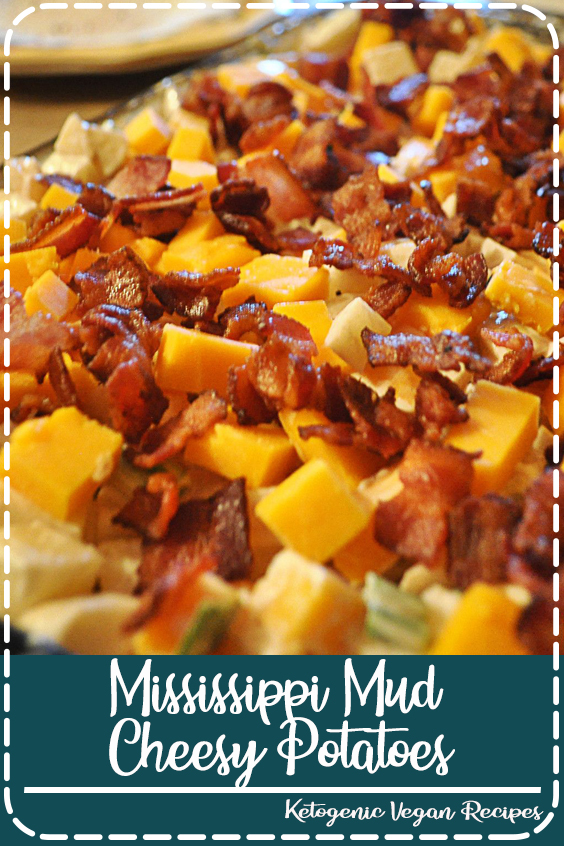 Mississippi Mud Cheesy Potatoes - Food Brenda