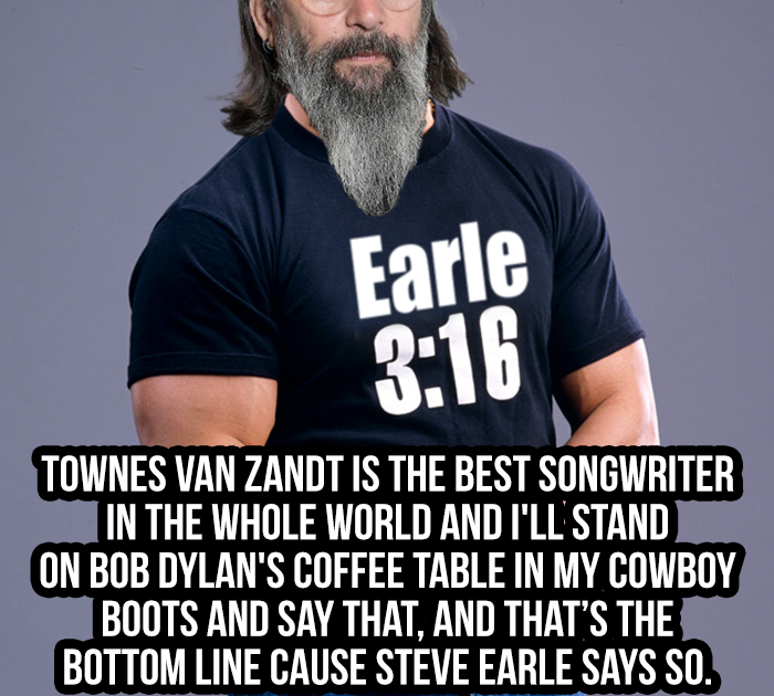 Farce the Music: Stone Cold Steve Earle