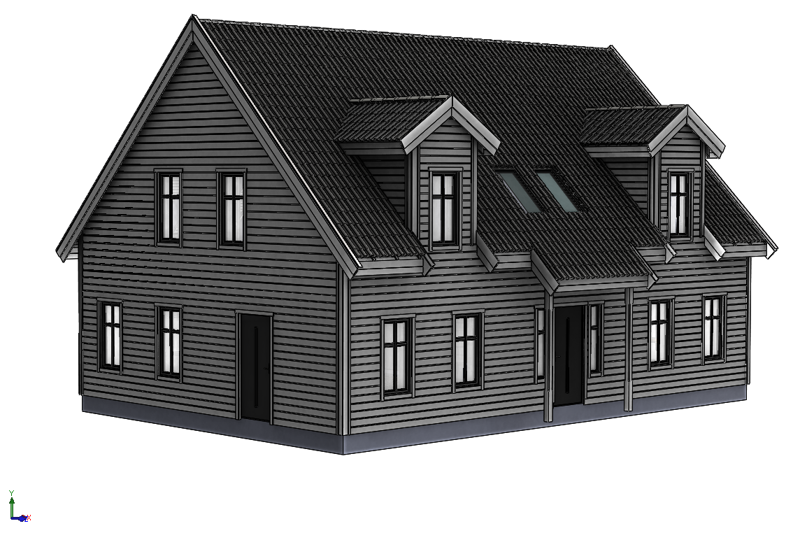 PLM Group Sverige AB: Rita hus i SolidWorks