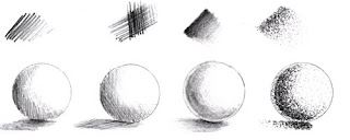 DRAWING/LISA ROGERS: Value/Shading Techniques/Making Marks