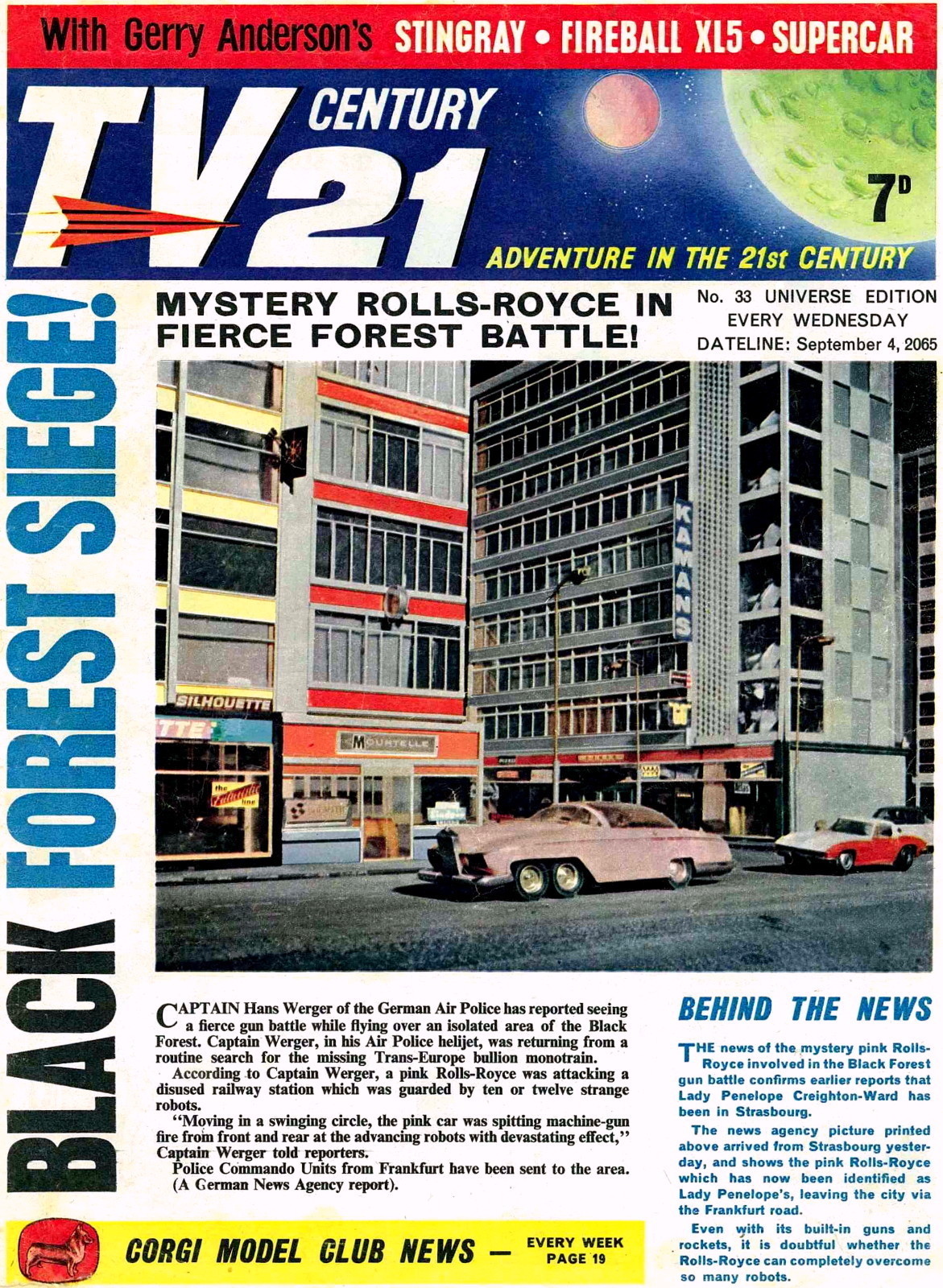 CRIVENS! COMICS & STUFF!: PART FOUR OF TV CENTURY 21 COVER GALLERY...