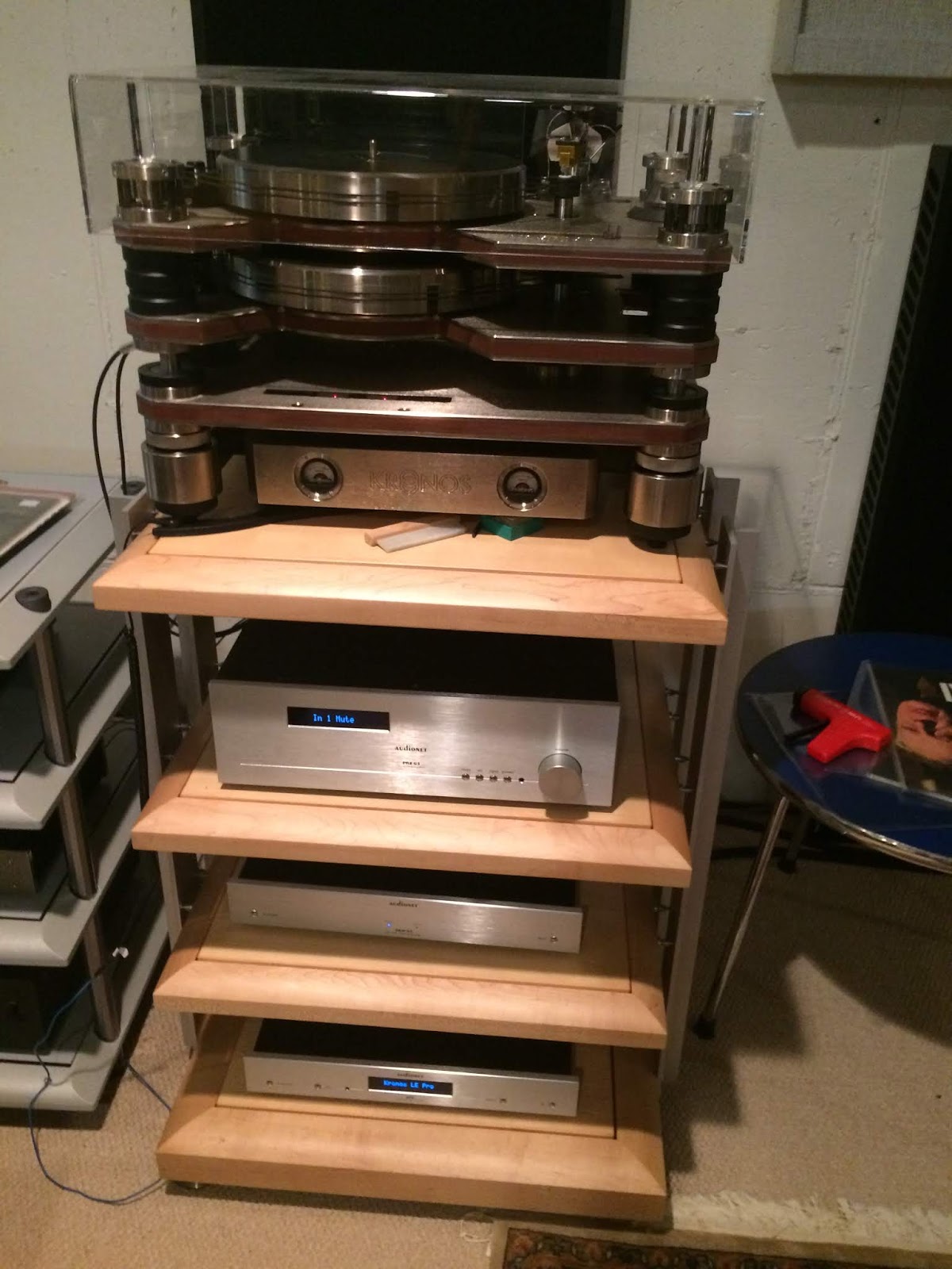Diy Stacked Audio Rack
