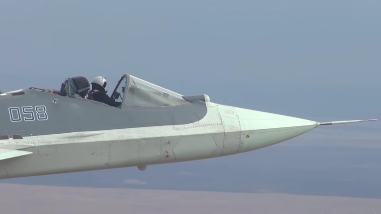 Russian Test Pilot Flies Su-57 Fighter Jet Without Its Canopy - USA IN NEWS