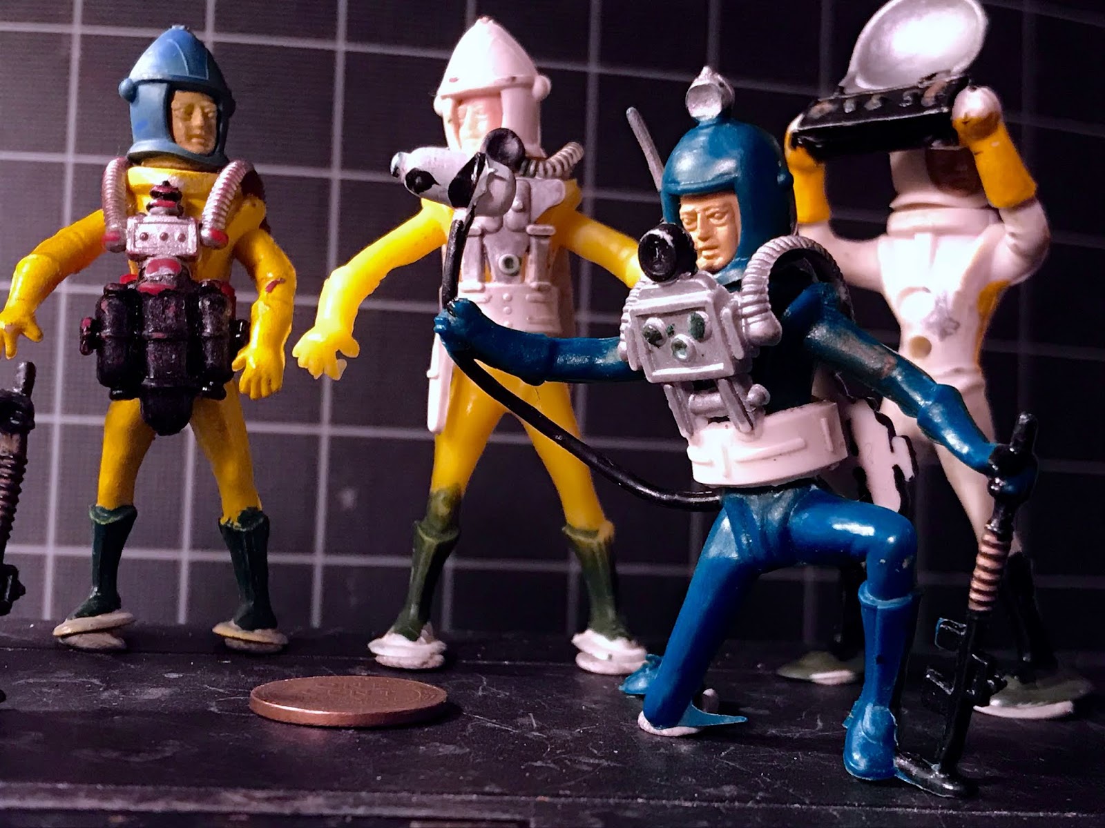 Space Garage: "Swoppet" Style Spaceman Figures by Marx, Britain's ...