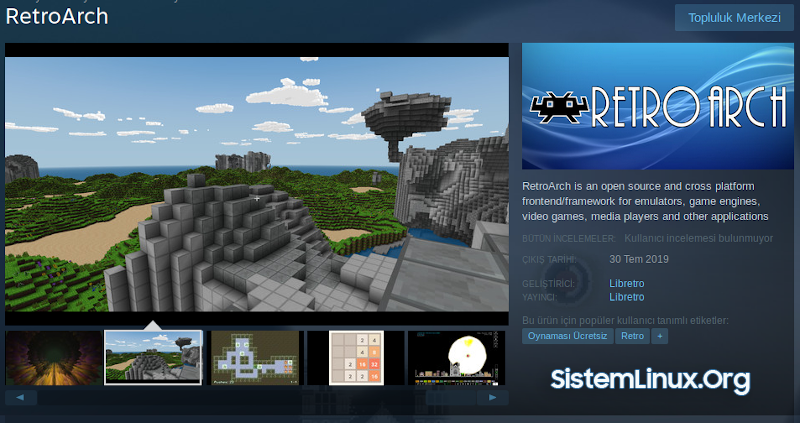 RetroArch, Steam’e Geliyor