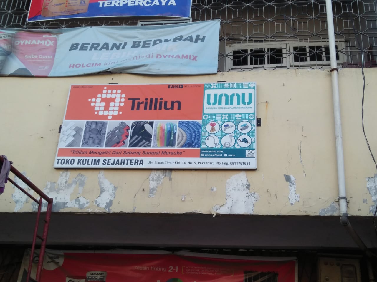 Jasa Pembuatan Plang Merk Toko dari Besi ~ Print Corner