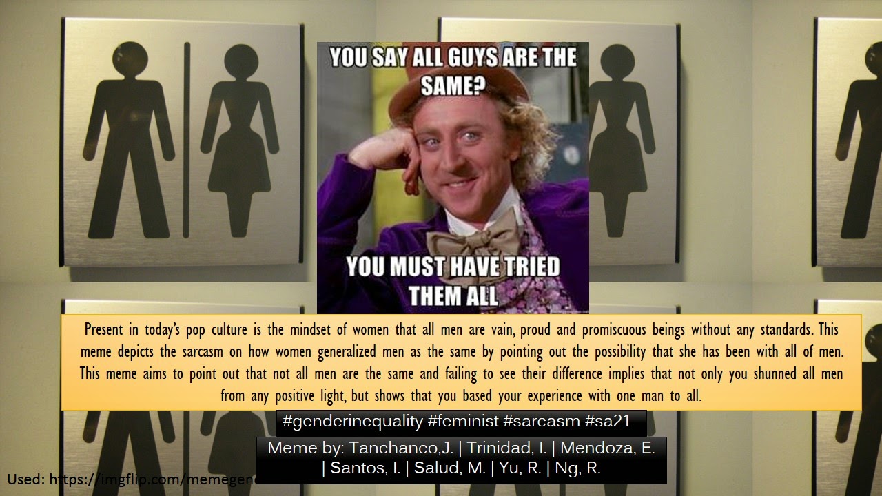 SA21 Fieldworks: Gender Inequality Memes