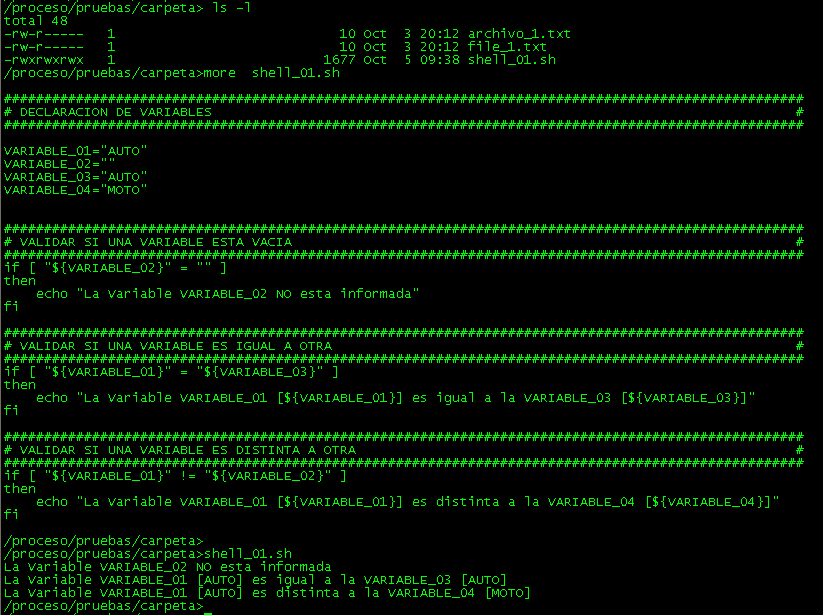 Desarrollador De Software Validar Variables En Shell Script Unix desarrollador-de-software-validar-variables-en-shell-script-unix